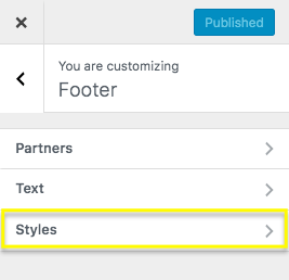 Customize Styles - Real Homes Documentation